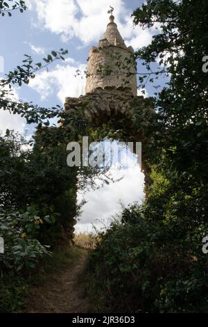 Jack the Treacle Eater folly Barwick House Yeovil Somerset England ...