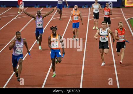 Munich, Germany, August 2022. Belgian Rani Vincke , Belgian Rani Rosius ...