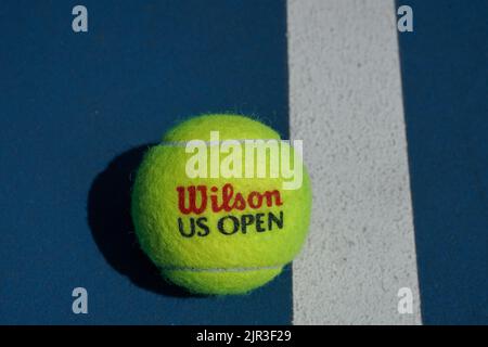US Open Wilson tennis ball. Wilson is the Official Ball of the US Open ...