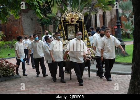 Religious procession, Fort Santiago, Manila, Luzon, Philippines Stock ...
