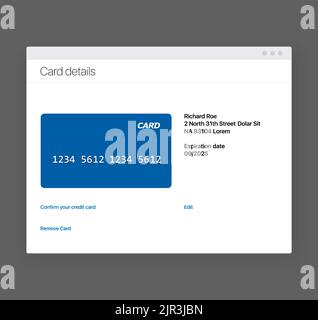 Add bank card. Payment methods design concept. Link Your Bank Account ...