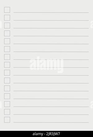 Graph paper. Printable To do list with check boxes, checklist, grid ...