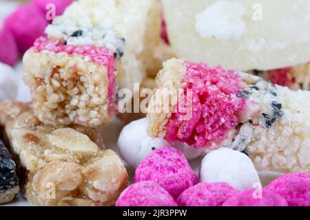 Traditional chinese snack tray for lunar new year Stock Photo - Alamy
