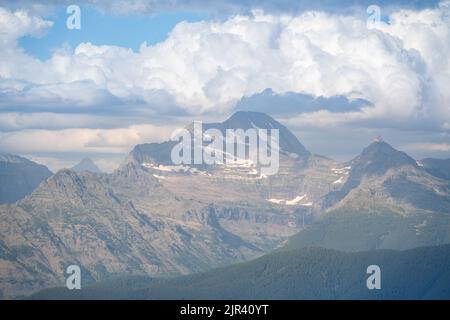Stunning view from Ousel Peak of Mt. Jackson and the wilderness of ...