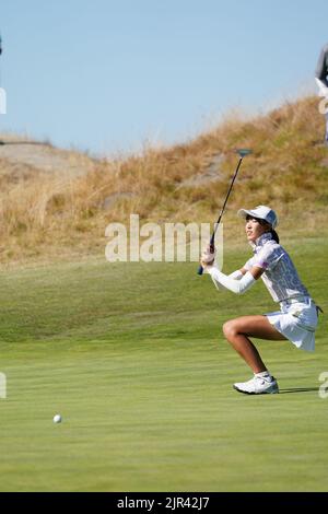Japan's Saki Baba during final round of the U.S. Women's Amateur Golf ...