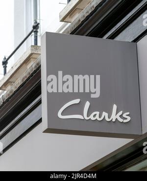 clarks shoe shop shoeshop shops shoeshops retail retailer shoes Stock ...