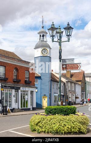 The Queen Victoria Jubilee Clock Tower erected in 1890 to commemorate ...