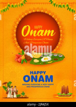 illustration of Colorful flower Pooklam rangoli design in celebration ...