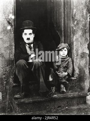 Charlie Chaplin - The Kid - a 1921 American silent comedy-drama film ...