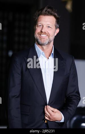 BULLET TRAIN, director David Leitch, on set, 2022. ph: Scott Garfield ...