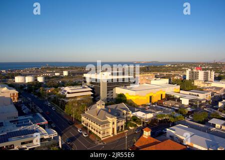 Aerial of Kullaroo House formerly the Commercial Banking Company of ...
