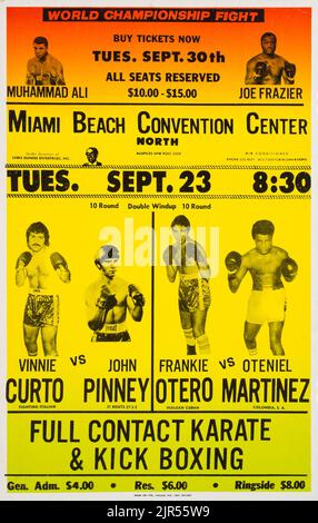 1975 Muhammad Ali vs. Joe Frazier III (Thrilla in Manila) On-Site Fight ...
