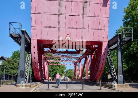 Old Swing bridge at Rotherhithe, south London, UK Stock Photo - Alamy