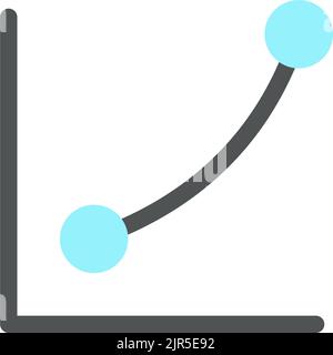 Adjust image curves flat color icons in round outlines. 6 bonus icons included Stock Vector ...