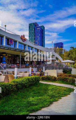 Modern architecture in central Tirana, Albania, Europe Stock Photo - Alamy