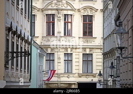 old buildings exterior in Vienna Austria Stock Photo - Alamy