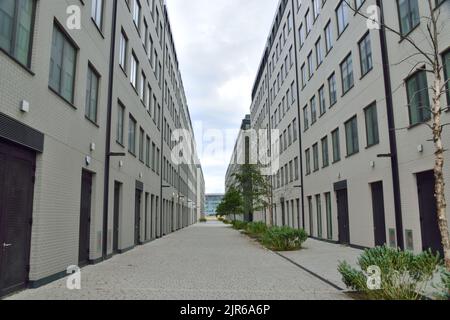Newly built but empty office buildings at RAD London (London's ...