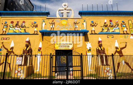 the united Sabaeans worldwide building and bookshop in Bushwick ...
