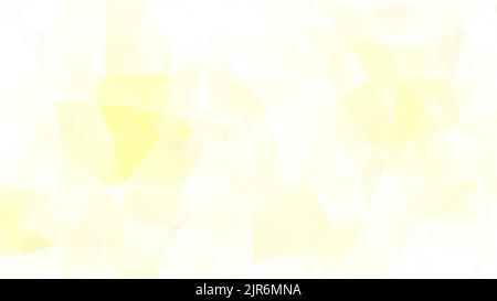 Very bright yellow polygon vector pattern background. Abstract full ...