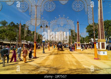 Children at Feria de Caballo horse festival Jerez Spain Stock Photo - Alamy