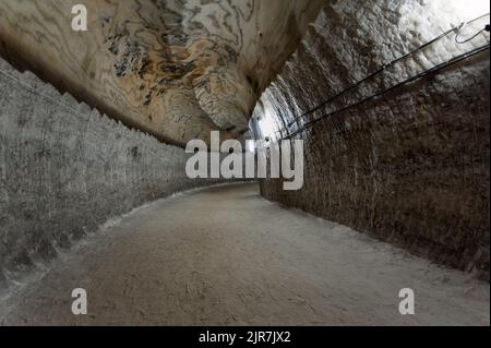 Inside the salt mine in Soledar, Donetsk, Ukraine Stock Photo - Alamy