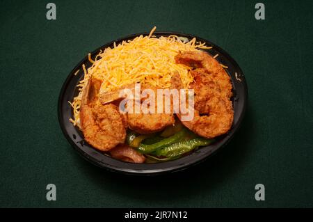 Delicious and delectable dish known as a shrimp salad Stock Photo - Alamy
