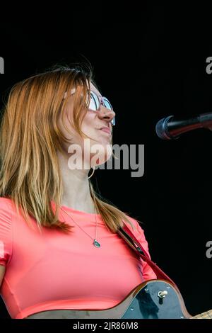 Olivia Street Lead singer of King of Foxes performs at the Together ...