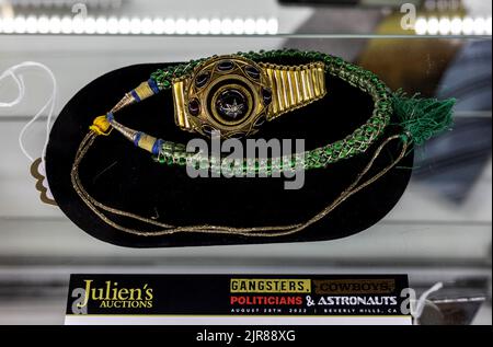 Bracelets owned by Benjamin “Bugsy” Siegel. Artifacts from the ...