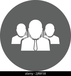 Group, management, manager icon - Simple editable vector EPS file Stock ...