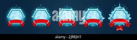 Set of round avatar frames decorated with flowers and foliage isolated ...