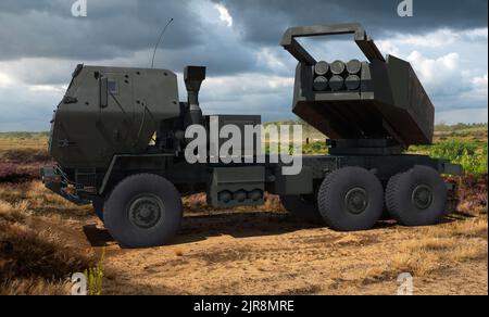 Lockheed Martin M142 High Mobility Artillery Rocket System (HIMARS ...