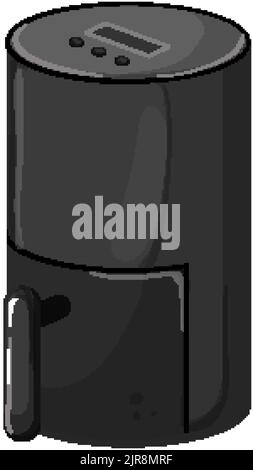oil fryer air cartoon vector illustration Stock Vector Image & Art - Alamy