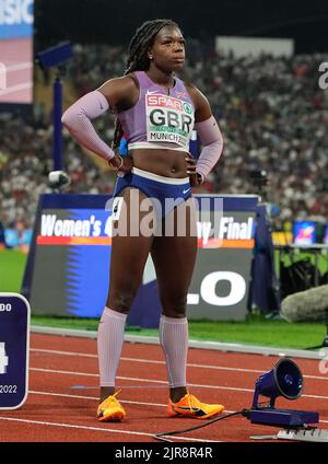 European Championship, final relay 4x100 ml, Lisa Meyer , Gina ...