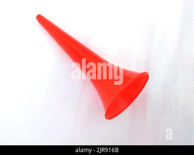 blank vuvuzela stadium plastic horn Stock Photo - Alamy