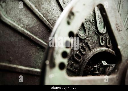 Vintage Wrekin Root Cutter agricultural machine, for chopping turnips ...
