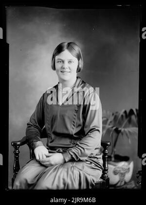 Miss Charles, circa 1920, Wellington, by Berry & Co Stock Photo - Alamy