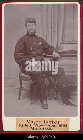 Major Hunter, killed Nov 1868 Moturoa, circa 1860, maker unknown Stock ...