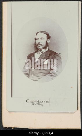 Capt. Harris 43rd Reg., circa 1860, maker unknown Stock Photo - Alamy