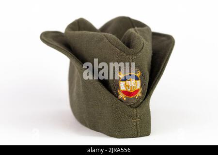 Military cap. Yugoslavian army side cap from the time of communism and ...