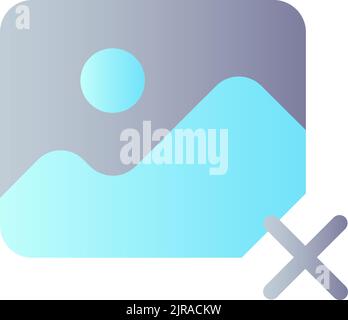 Edit user Icon - Blue photo Frame Stock Vector Image & Art - Alamy