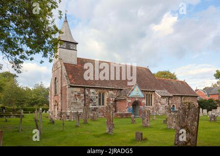 St Mary and All Saints Church, Ellingham, Hampshire, UK Stock Photo - Alamy