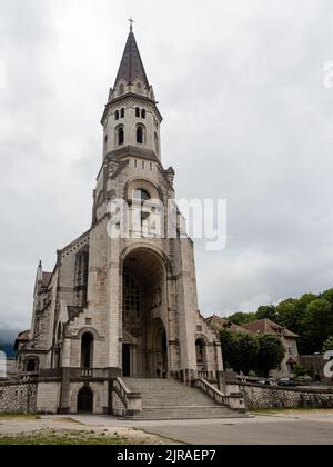 Basilica of the Visitation, in Annecy, Haute-Savoie, France Stock Photo ...