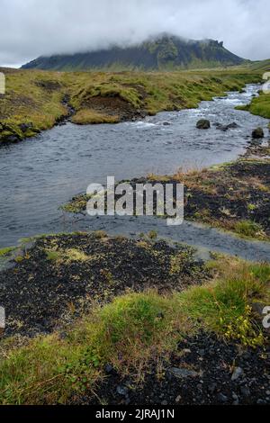 Raudfeldsgja Gorge, Iceland Stock Photo - Alamy
