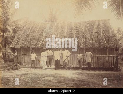 Mokil. From the album: Views in the Pacific Islands, 1886, Mokil, by ...