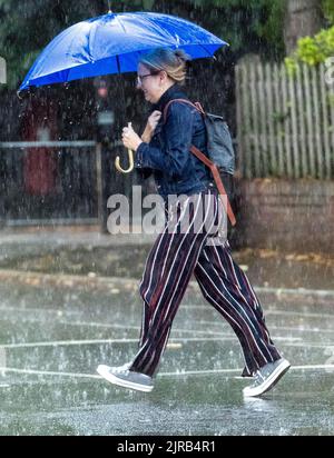 Pic shows: Fun for some - not so much for others Leaping over and into ...