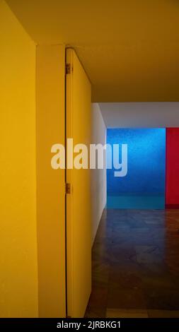 interior of the gilardi house of the famous architect luis barragan ...