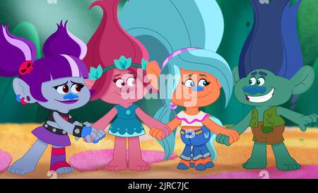 TROLLSTOPIA, (aka TROLLS TOPIA), Branch (voice: Skylar Astin), Domin-Uh ...