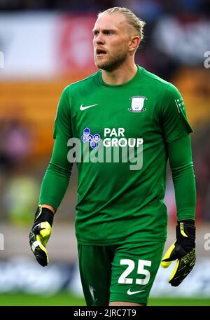 David Cornell of Preston North End during the Emirates FA Cup Quarter ...