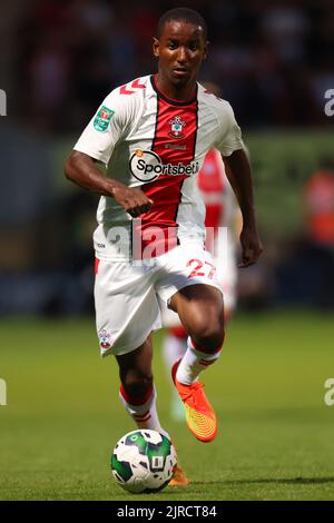 Abbey Stadium, Cambridge, UK. 23rd Aug, 2022. EFL Carabao Cup football ...