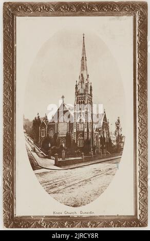 Knox Church, Dunedin, New Zealand, 1904-1915, Dunedin, by Muir & Moodie ...